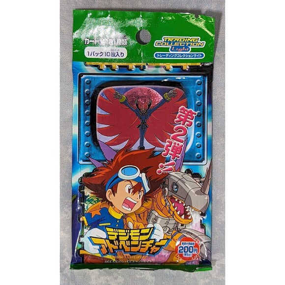 Games | Digimon Adventure Japanese Trading Card Pack New 1999 | Poshmark